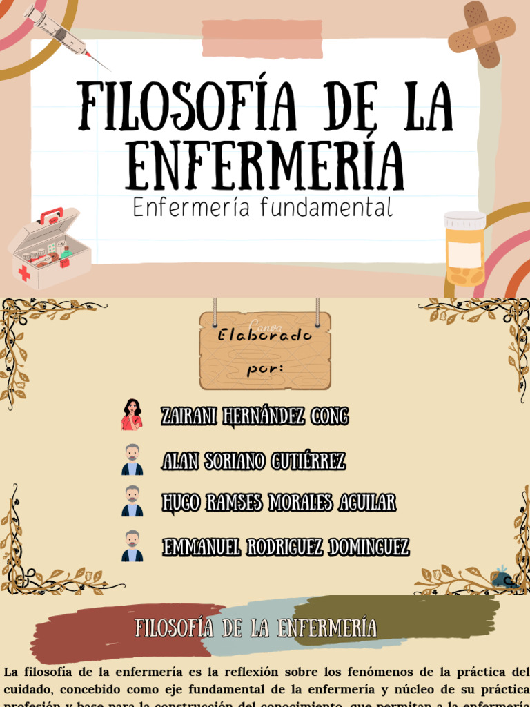 La Filosofía de La Enfermería | PDF | Enfermería | Hospital