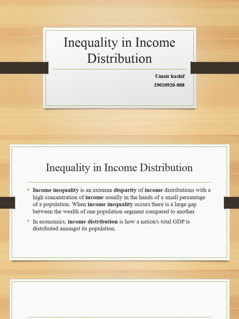 Understanding Income Inequality Metrics | PDF | Finance & Money ...