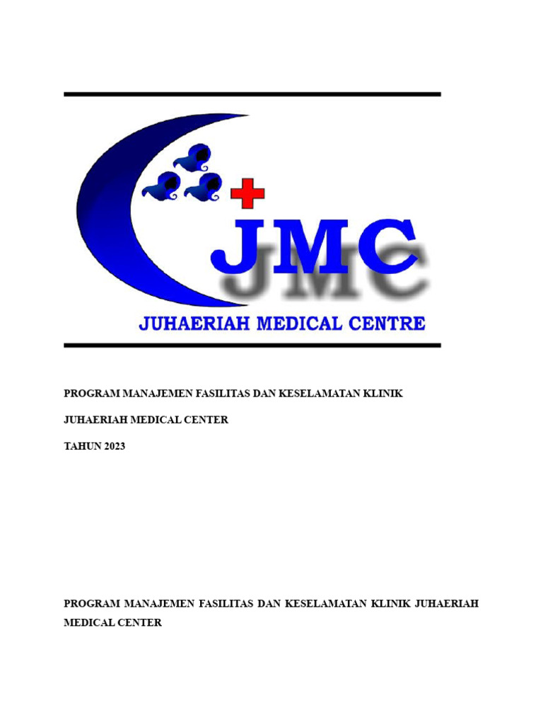 Program Manajemen Fasilitas Dan Keselamatan Klinik | PDF | Pengembangan ...