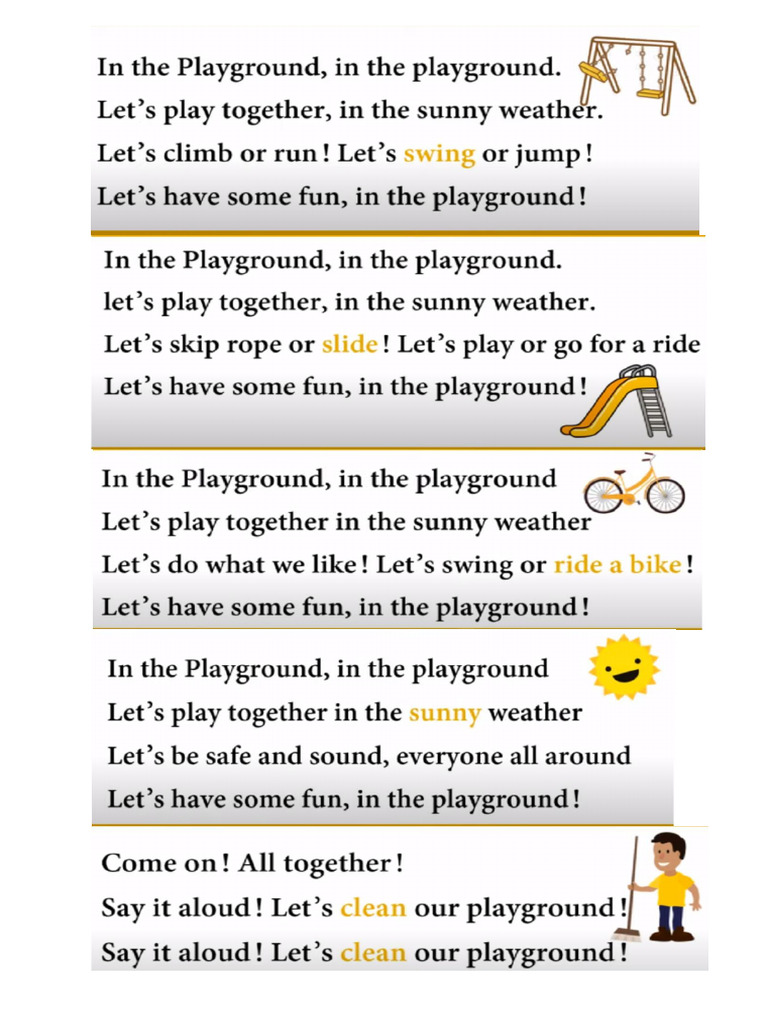 in the playground | PDF