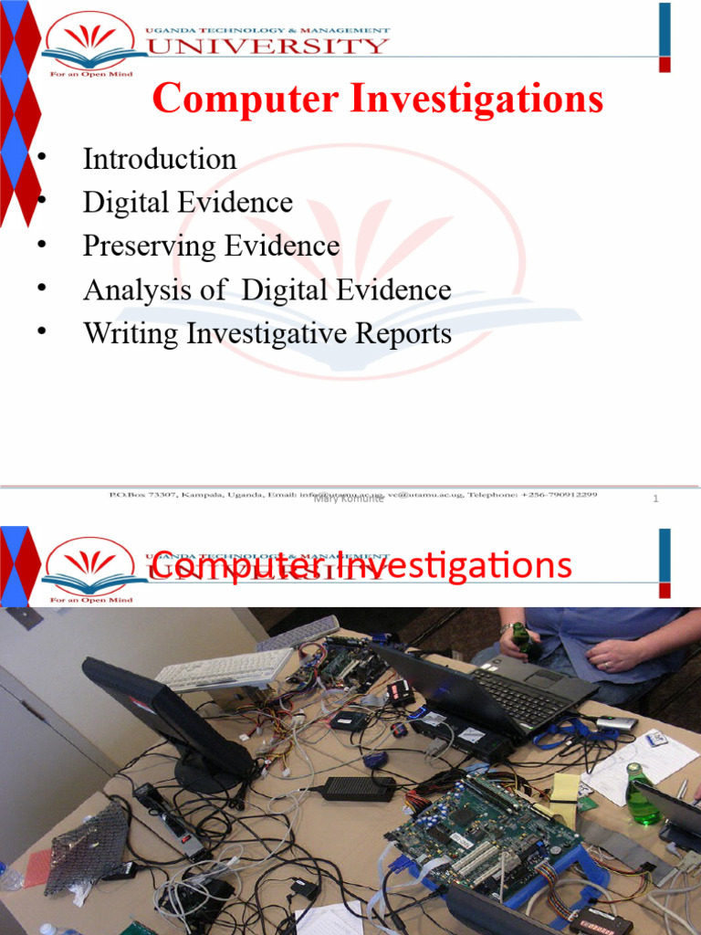 Module 10 Computer Investigation | PDF | Computer Forensics | Computer File