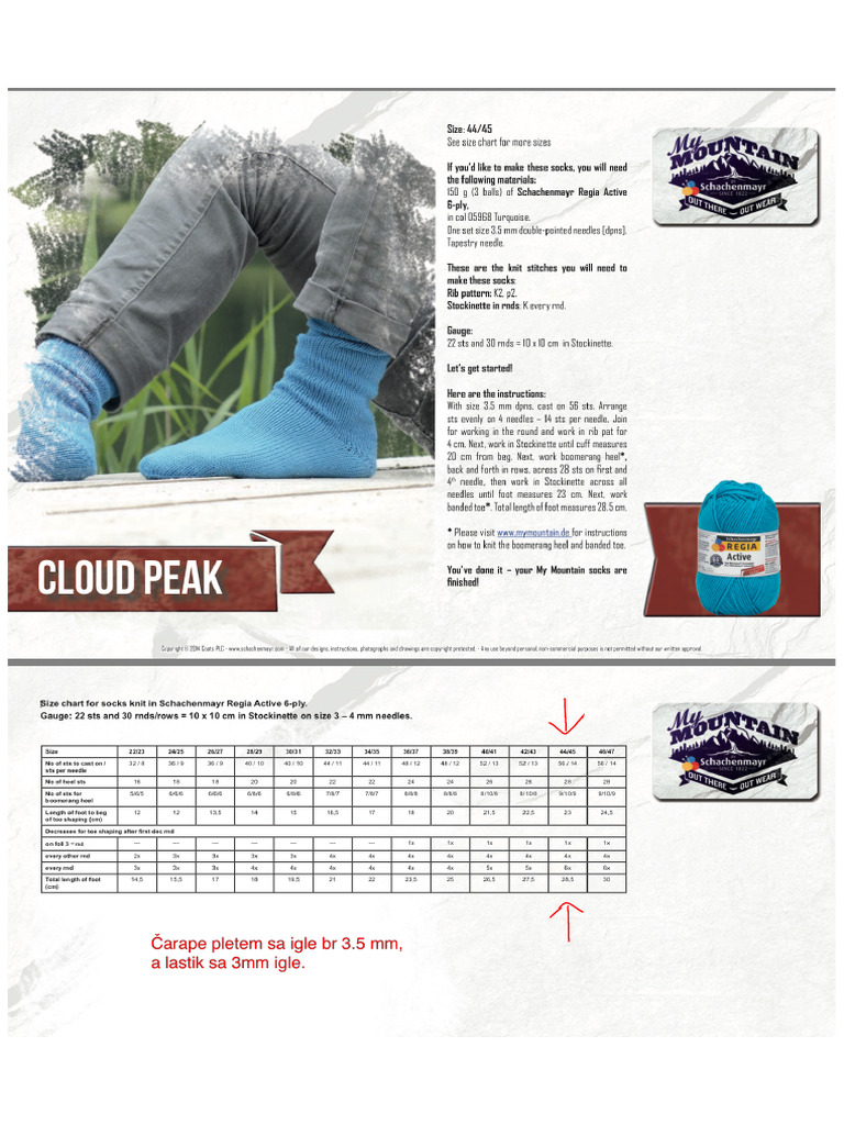 Socks in 6-Ply | PDF