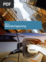 Ntu Mse Ug Brochure | PDF | Materials Science | Physical Sciences