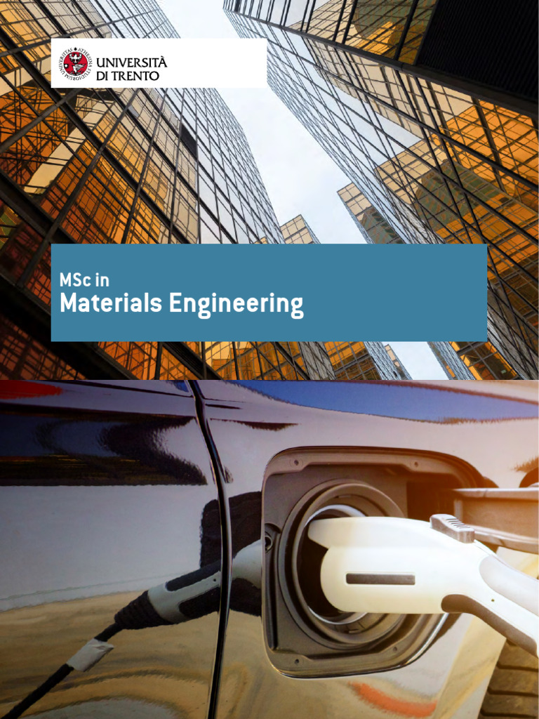 Master in Materials Engineering | PDF | Engineering | Academic Degree
