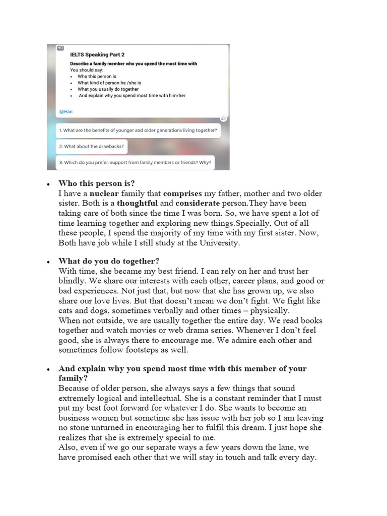 Faverite Person in My FML | PDF