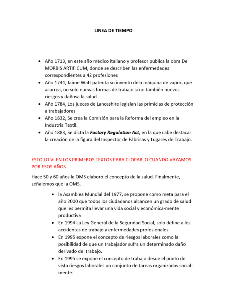 Act. 1 Linea de Tiempo | PDF