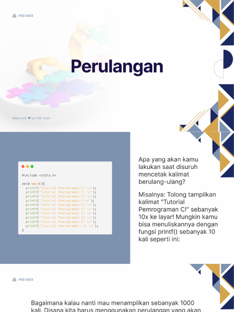 Perulangan | PDF