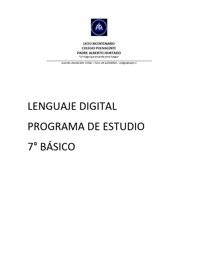 Programa Arduino y Code 7° Básico | PDF | Arduino | Programación de computadoras