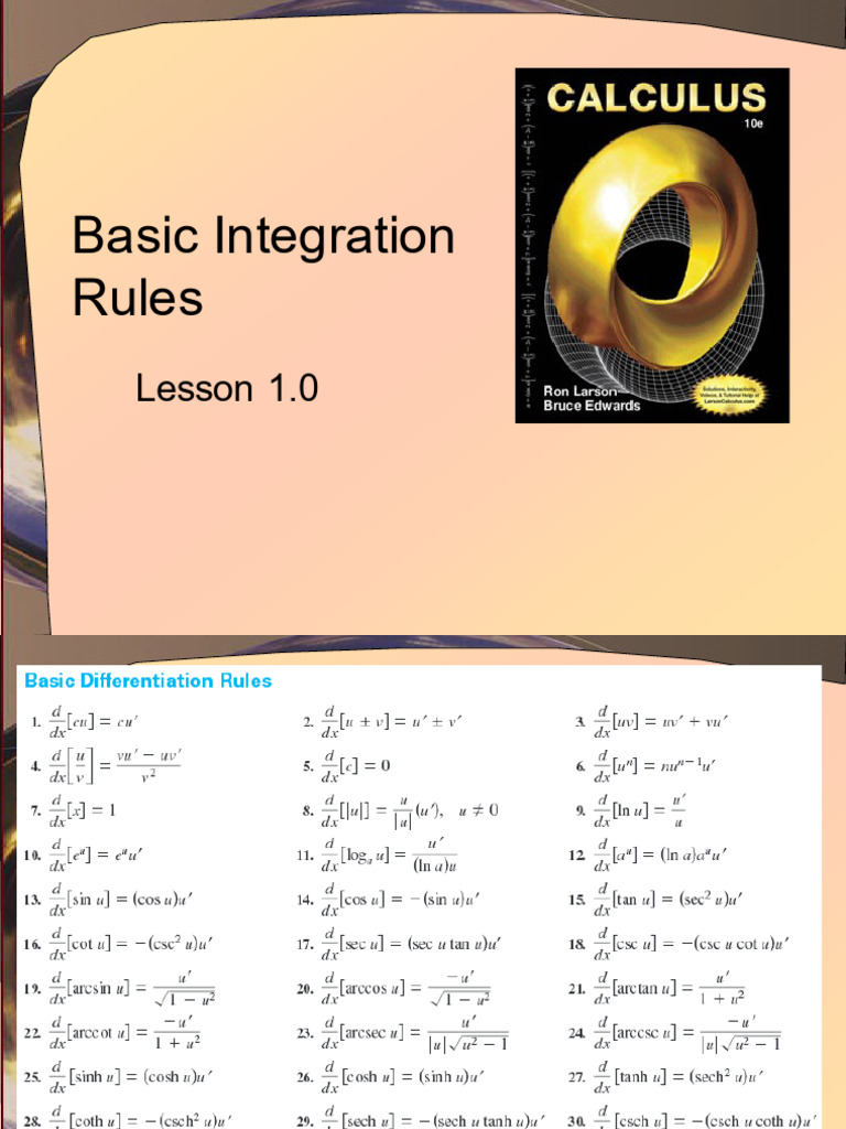 Basic Integration | PDF