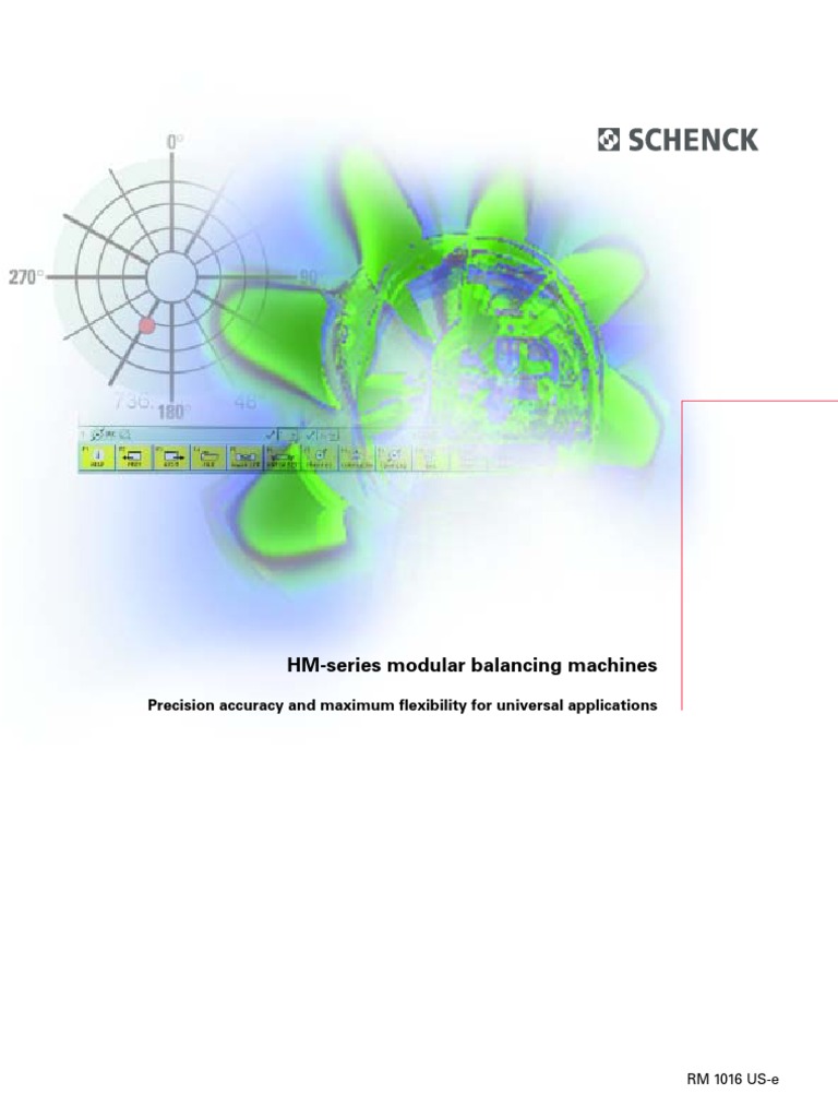 RM 1016 US-e HM Series Modular Balancing Machines | PDF | Belt ...