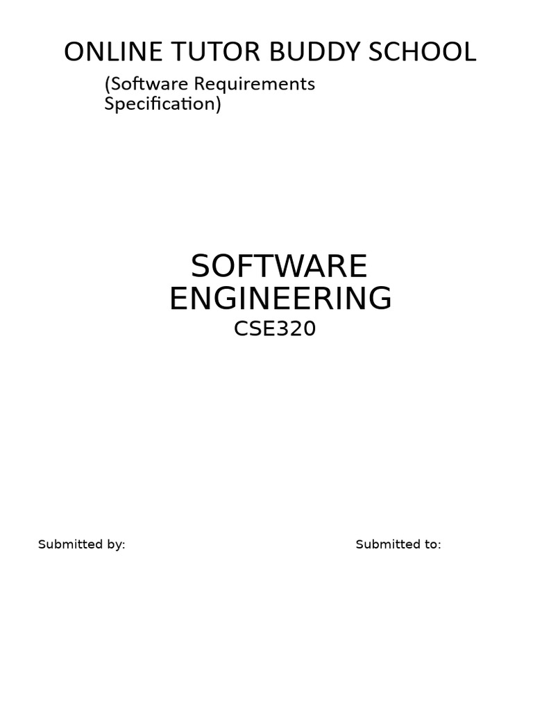 Final Draft Srs | PDF | Databases | Sql