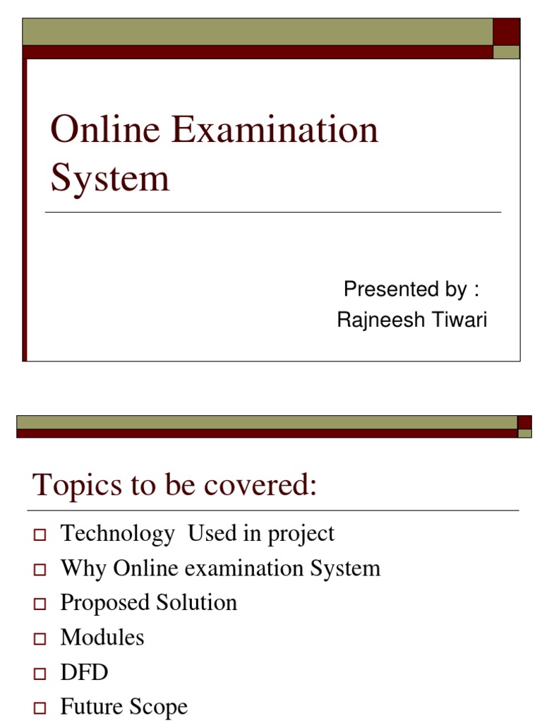 Online Examination System | PDF | Active X Data Objects | Java Script