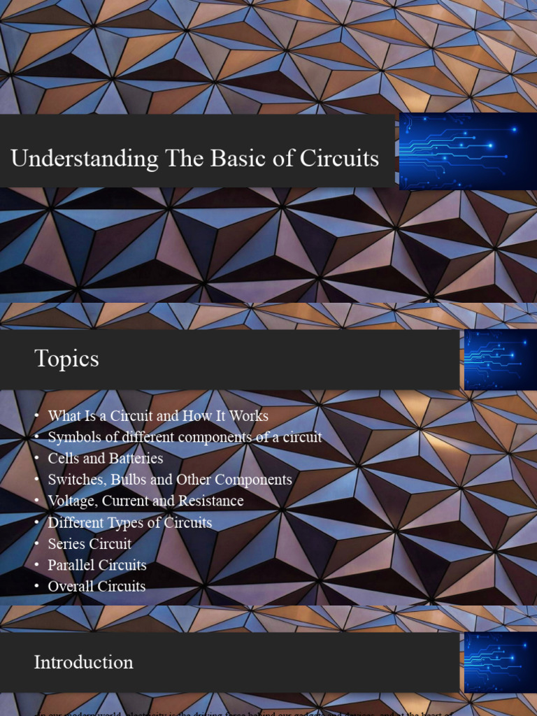 Understanding The Basic of Circuits Final Copy Modified | PDF | Series And Parallel Circuits ...