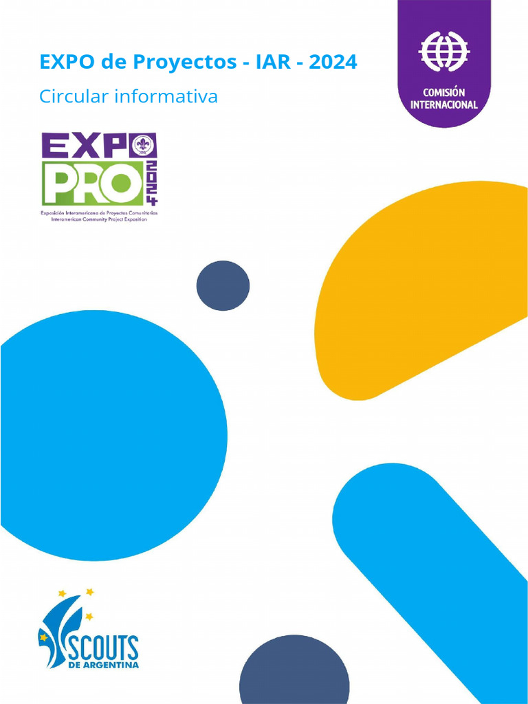 Circular Expo Proyectos IAR 2024 | PDF | Exploración | Sustentabilidad
