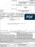 Standard Uniform Straight Bill of Lading: Date Shipped | PDF | Cargo ...
