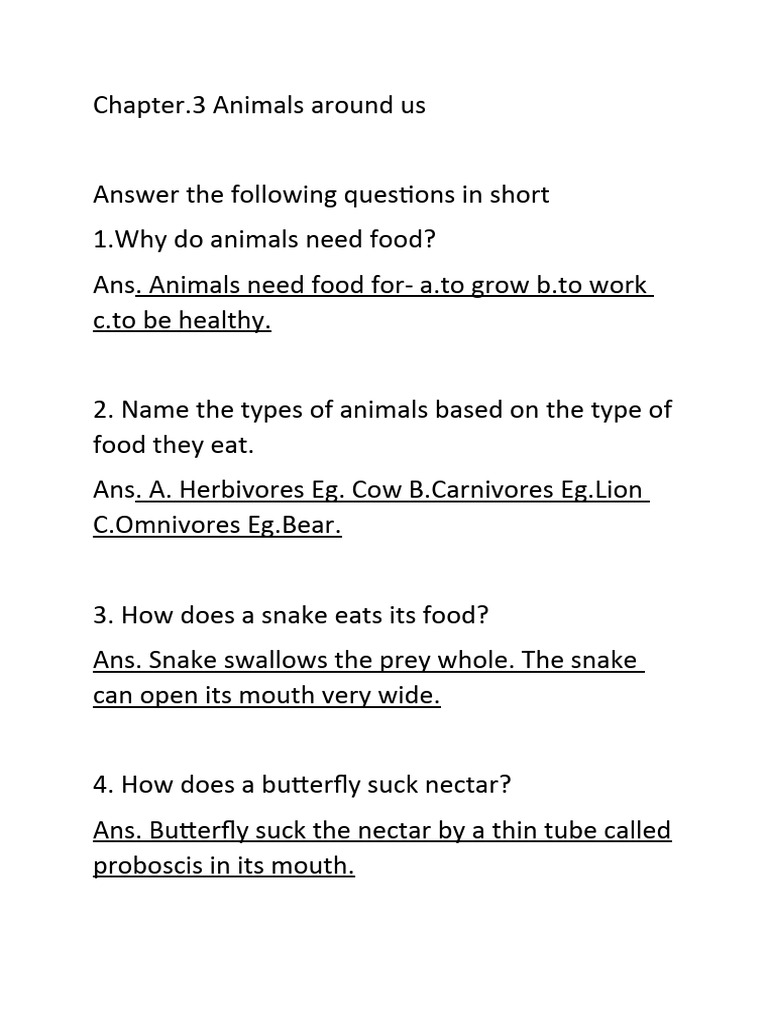 Animal Facts for Young Learners | PDF | Wellness