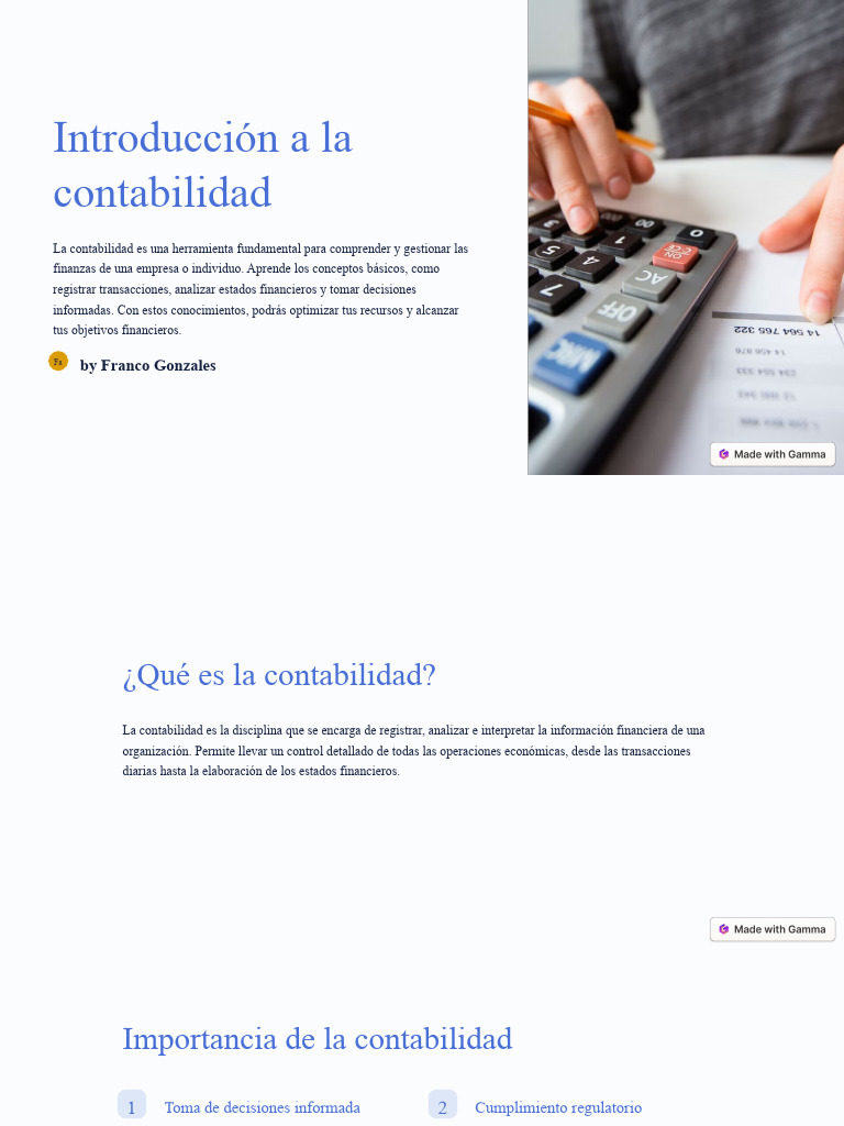 Introduccion A La Contabilidad | PDF | Contabilidad | Estado financiero