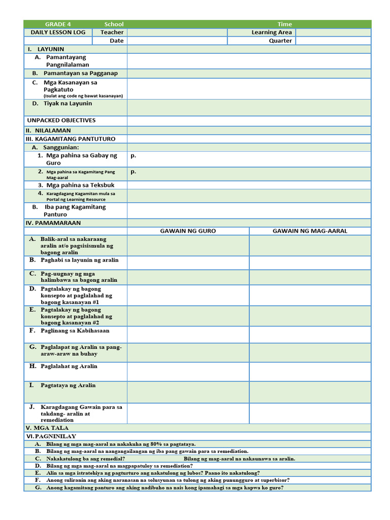 Lesson Plan | PDF | Learning | Cognitive Psychology