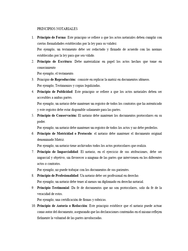 Principios Notariales | PDF | Justicia | Crimen y violencia Principios Notariales | PDF | Justicia | Crimen y violencia