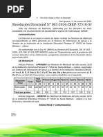 RD PARA CONFORMACIÓN DE SAEI | PDF | Invalidez