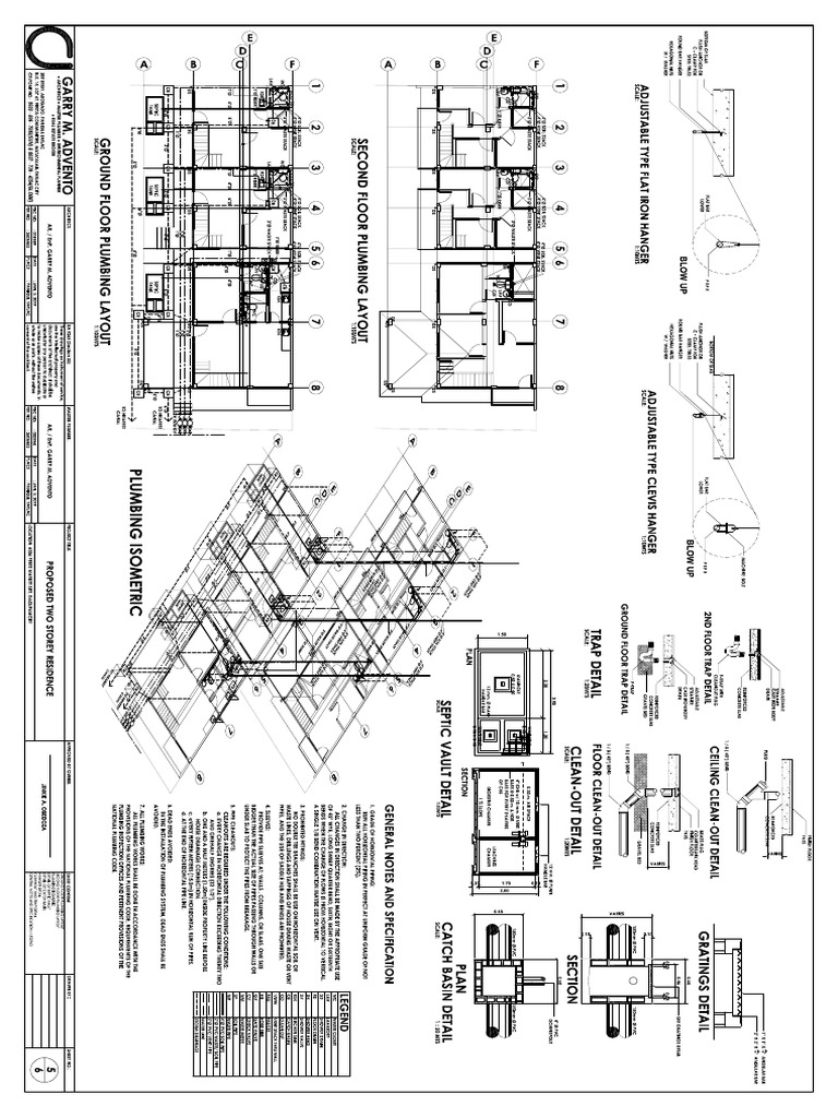 Sample Plumbing Layout | PDF