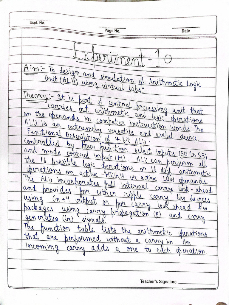 Experiment 10 | PDF