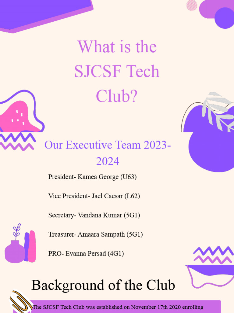 What Is The Tech Club | PDF | Business | Computers