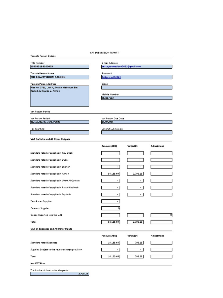 Vat Summary | PDF | Value Added Tax | Public Finance