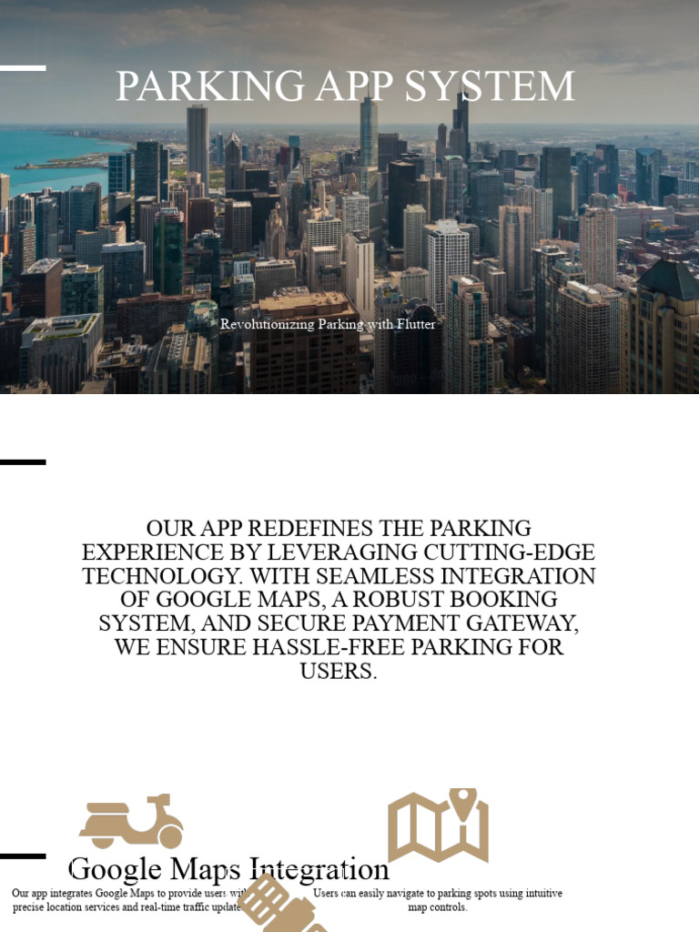 Parking App System | PDF | Mobile App | Cloud Computing