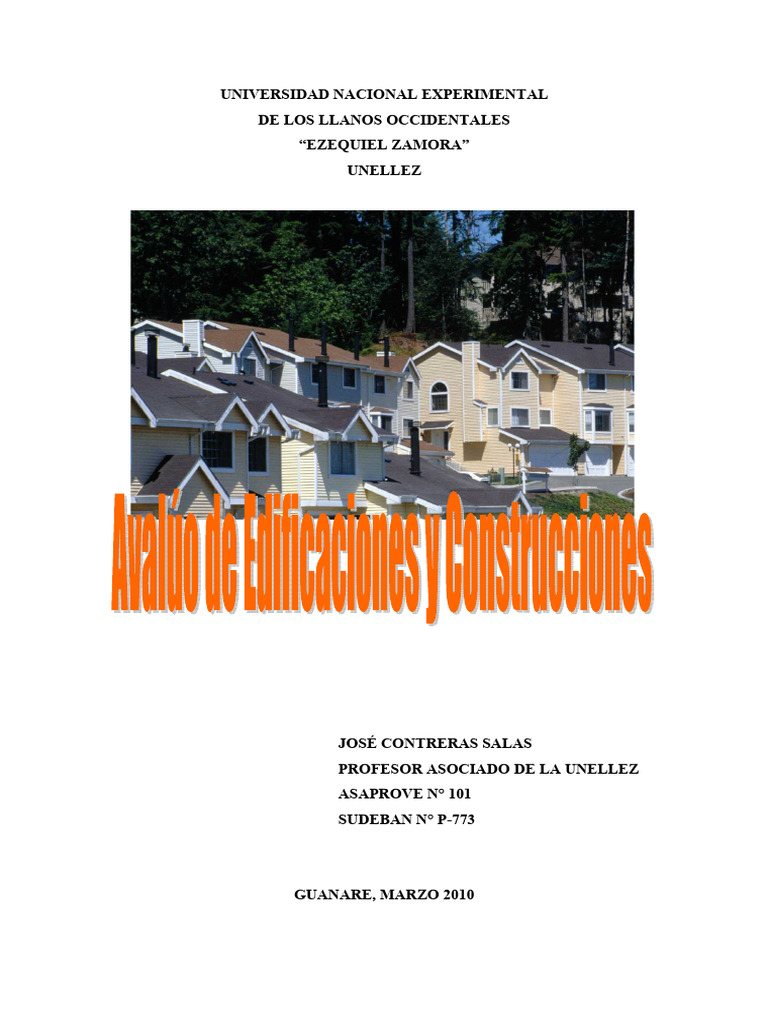 Avalúo de Edificaciones y Construcciones Material Teorico-2 | PDF | Depreciación | edificio