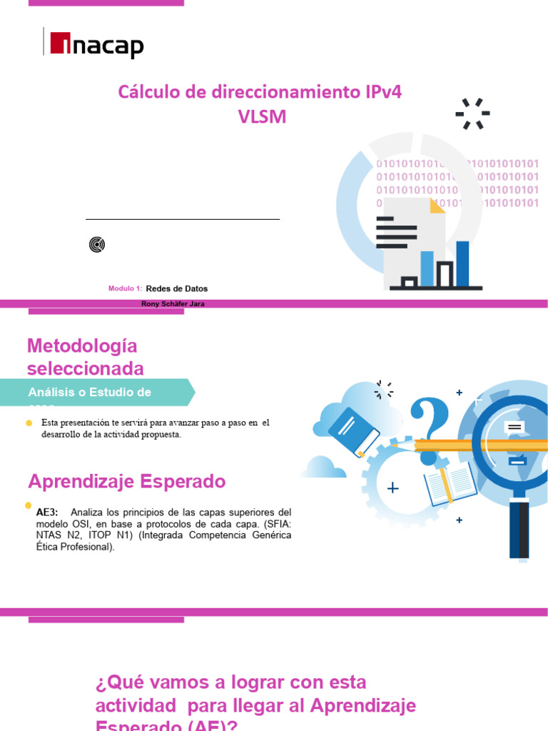 Cálculo de Subredes IPv4 VLSM | PDF | Informática | Protocolos de red