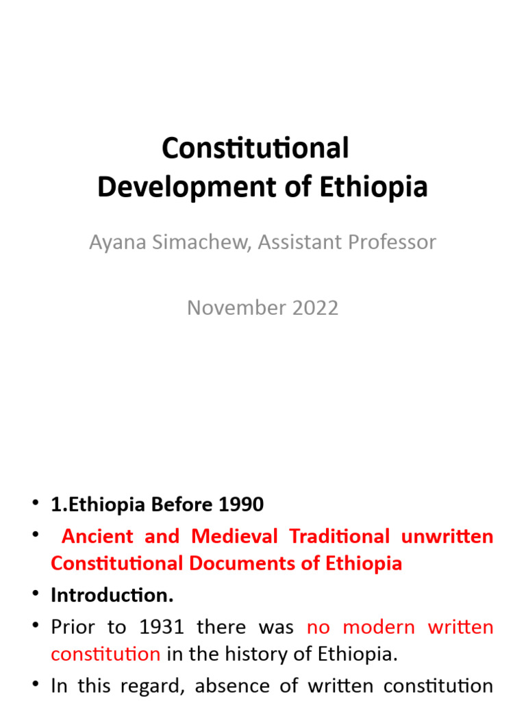Constitutional Development PP | PDF | Government | Government Institutions