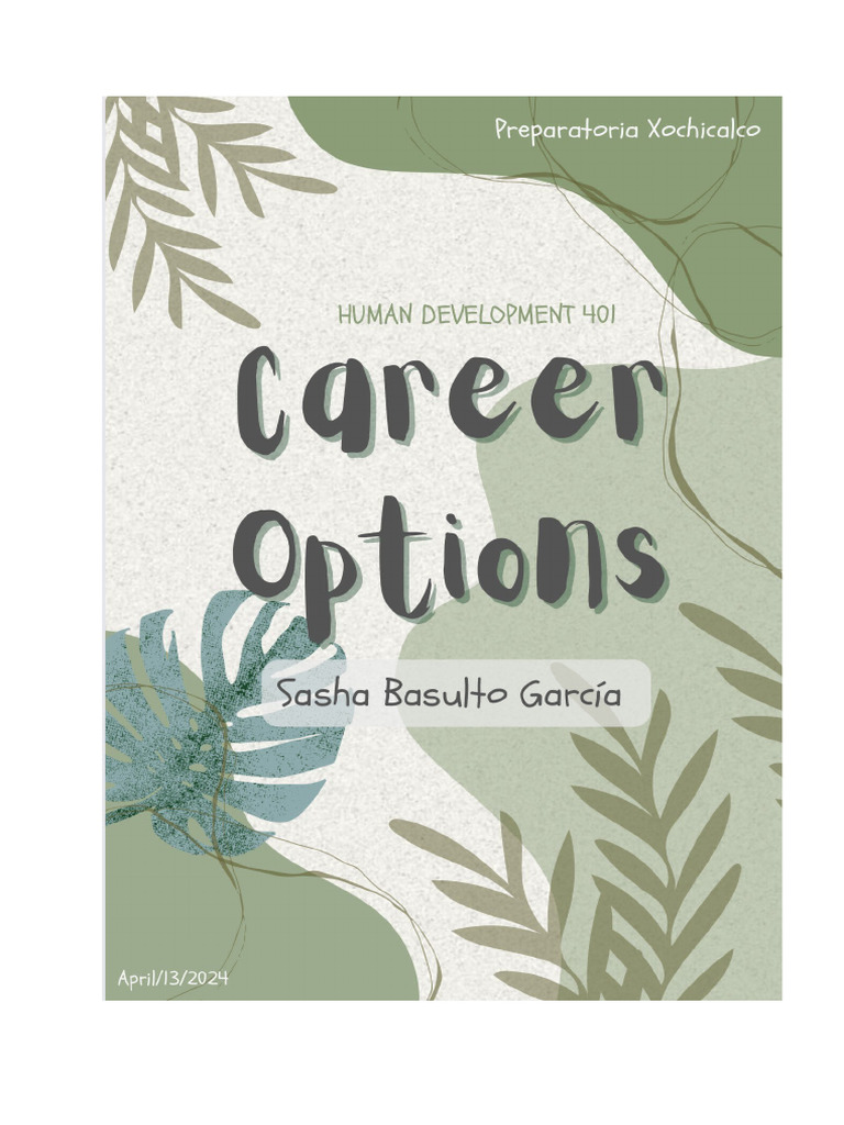 career options | PDF