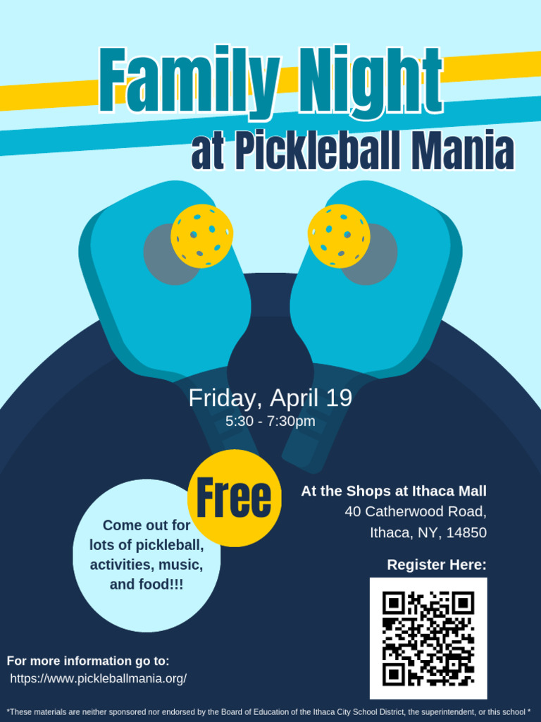 Family Night at Pickleball Mania | PDF