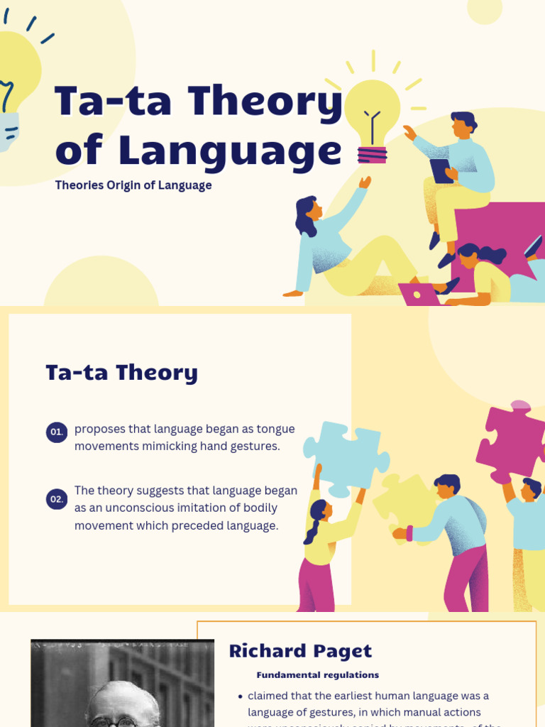 The Ta Ta Theory Students | PDF | Gesture | Communication