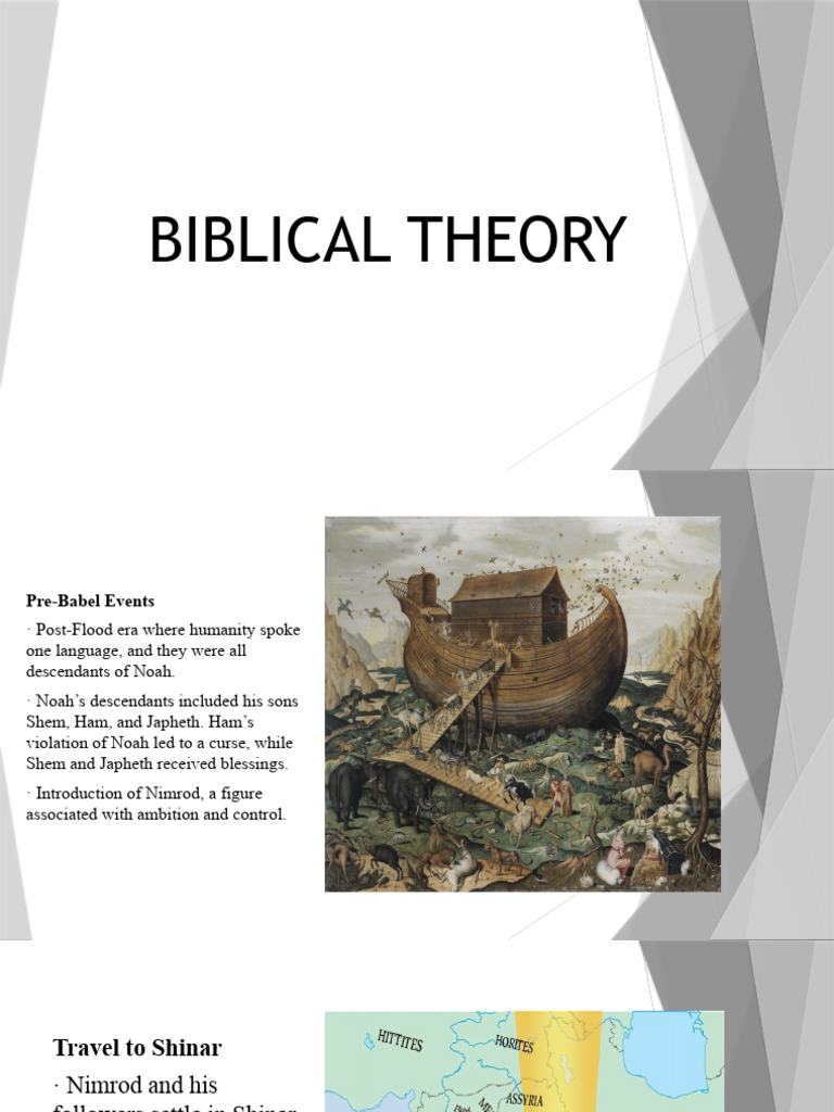 Biblical Theory | PDF