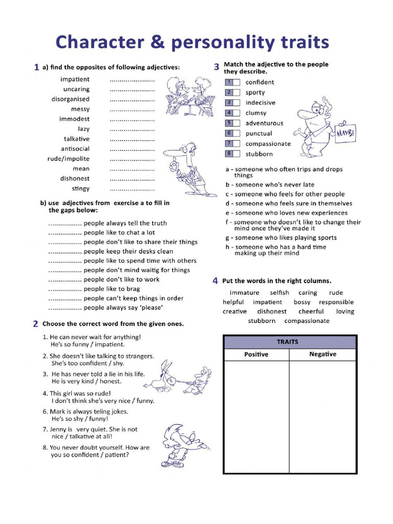 Personality Traits | PDF