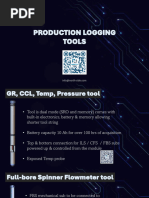 Sondex PLT Tools User Guide | PDF | Flow Measurement | Pressure Measurement