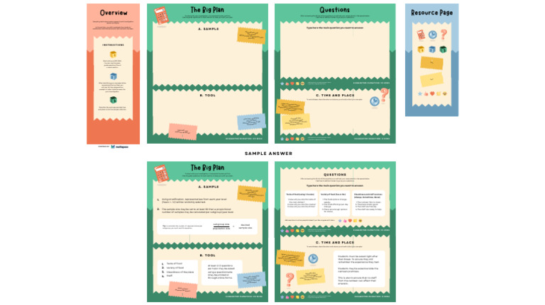 The Big Plan Research and Sampling Techniques Education Whiteboard in ... The Big Plan Research and Sampling Techniques Education Whiteboard in ...