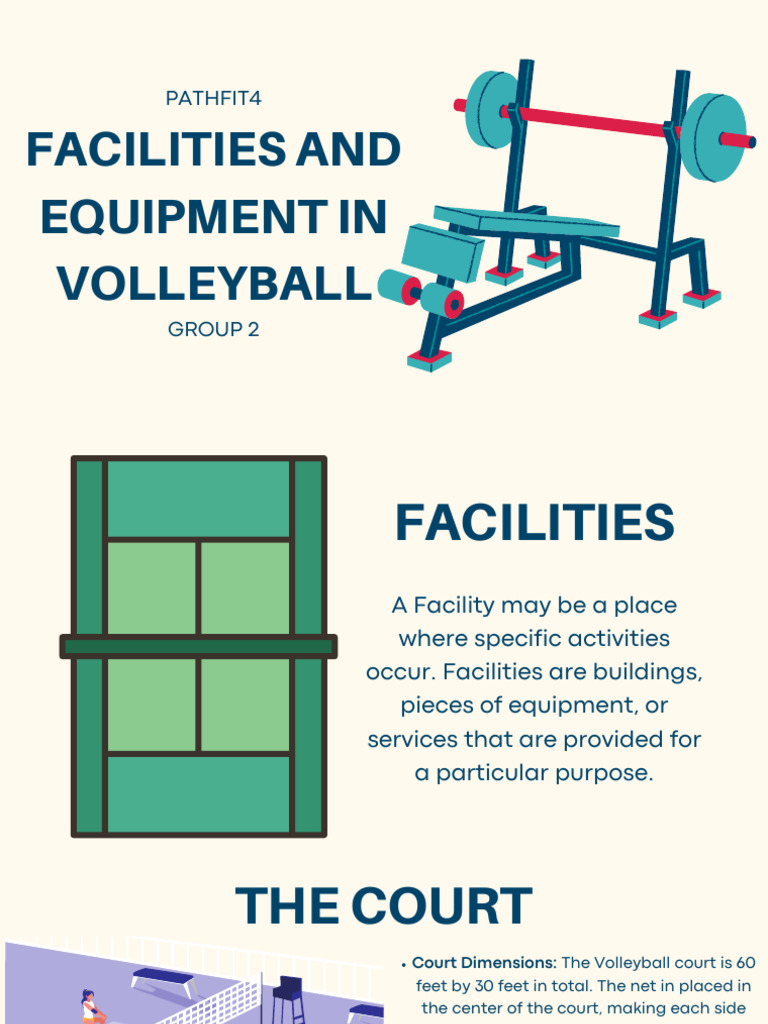 Volleyball Facilities and Equipment Guide | PDF | Foot (Unit) | Volleyball