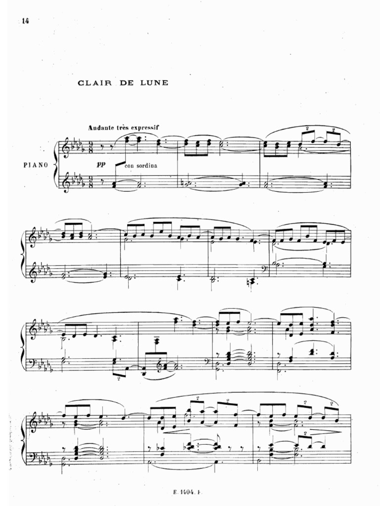 Clair de Lune | PDF