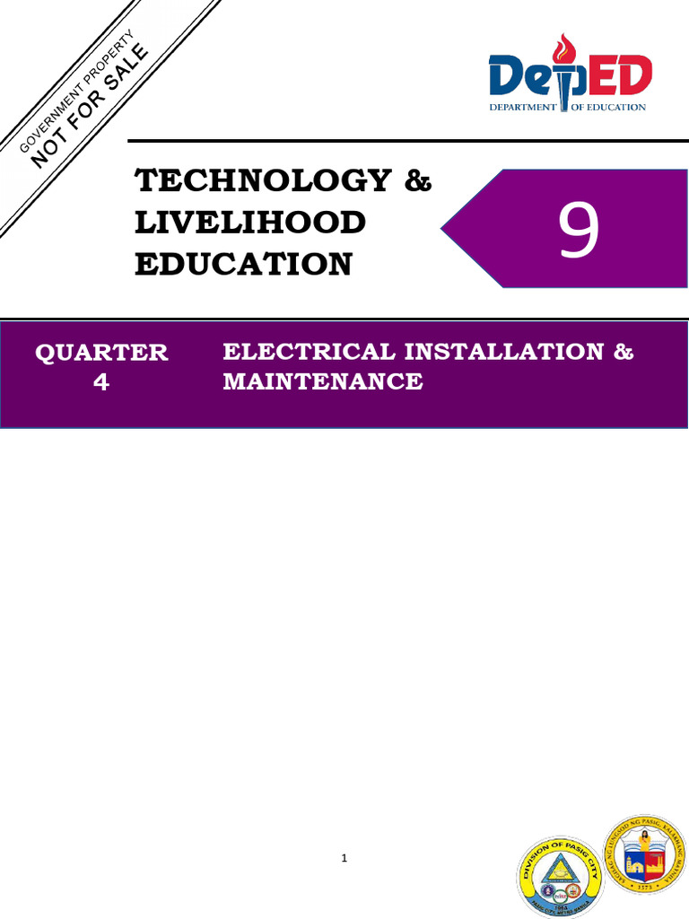 Tle 9 Eim 9 Q4 M4 | PDF | Polyvinyl Chloride | Pipe (Fluid Conveyance)