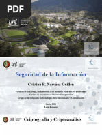 Elementos de Criptografia | PDF | Clave (criptografía) | Criptoanálisis