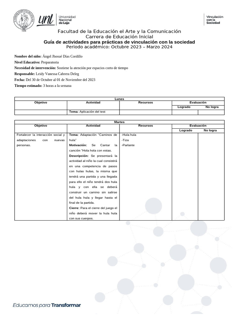 Semana 2 Adaptacion | PDF