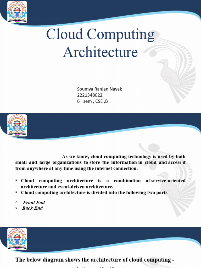 Clpud Computing PPT 3 | PDF | Cloud Computing | Computing