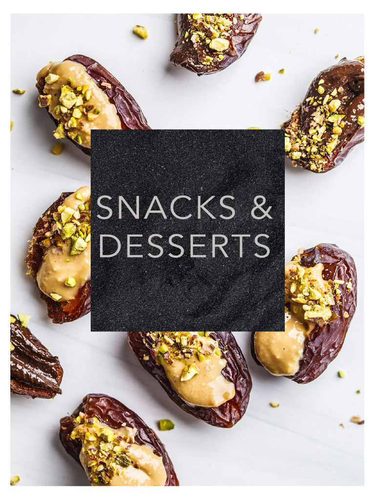 Ramadan - Snacks & Desserts | PDF