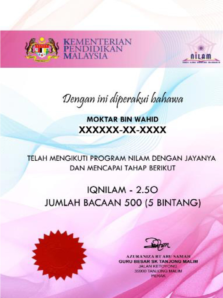 Toaz - Info Sijil Nilam PR | PDF