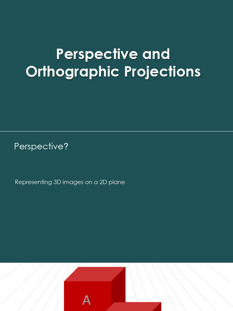 Understanding Perspective Projections | PDF | Perspective (Graphical ...