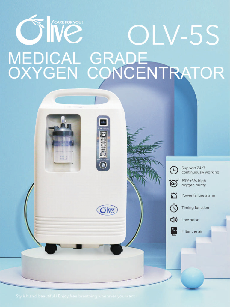 OLV-5S Oxygen Concentrator Manual | PDF
