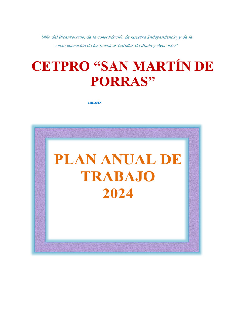 Pat Cetpro | PDF | Maestros | Pedagogía